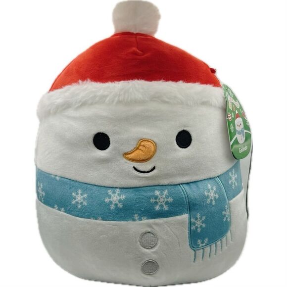 Squishmallows | Toys | Inchchristmas Snowman Squishmallow New With Tag ...